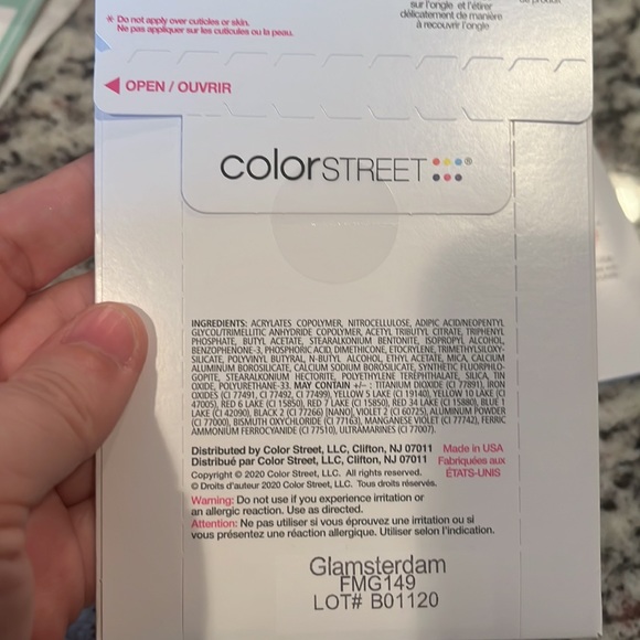 Color Street | Makeup | Brand New Color Street Nail Strips Glitter ...